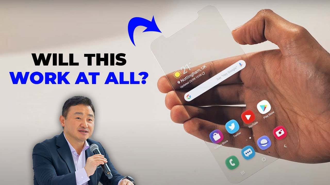 Samsung Transparent 6G Phone Concept Design Coming Soon: What to Expect ...