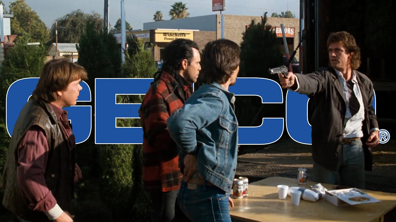 GEICO Commercial: "Mel Gibson Goes Three Stooges Crazy" - YouTube