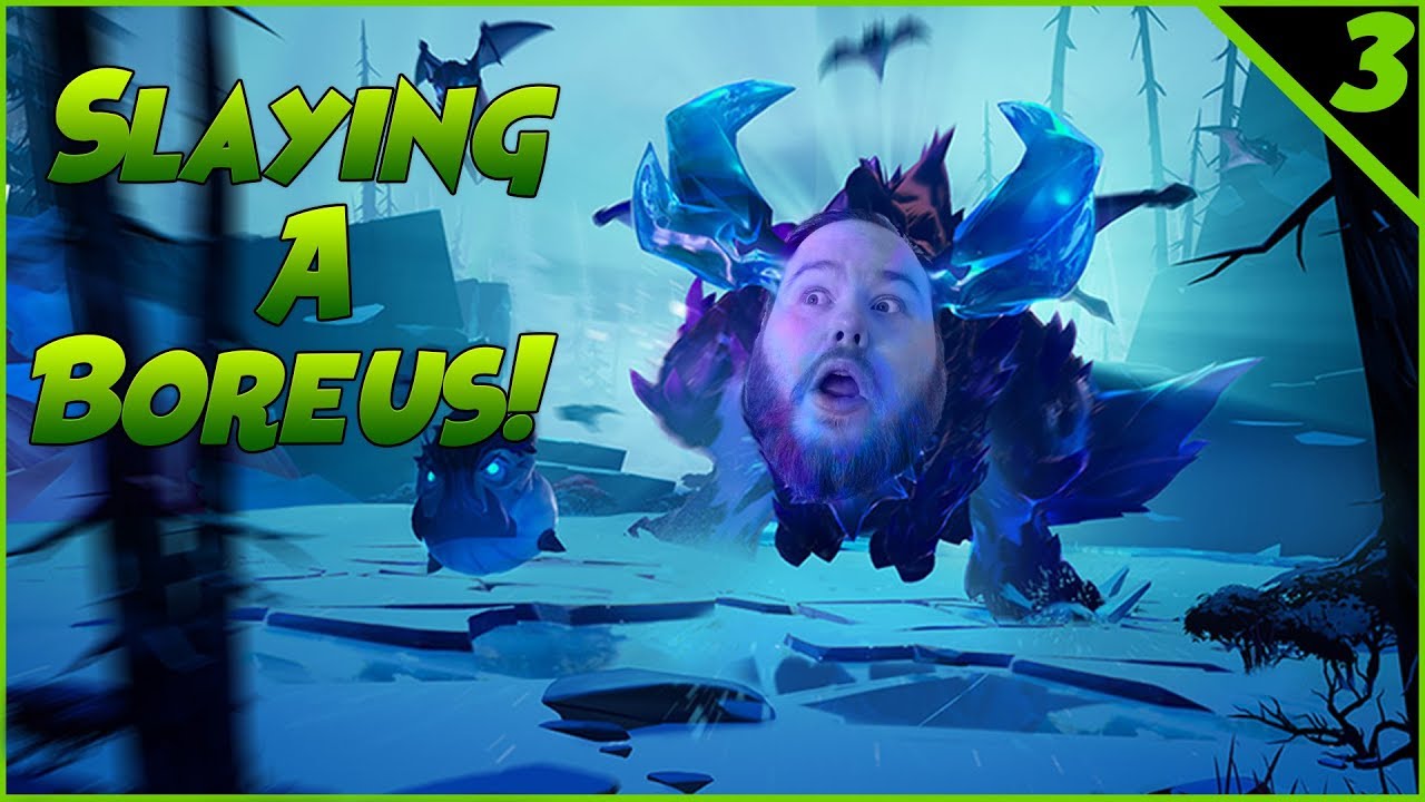 Slaying an FROST BEHEMOTH with a BLAZE WEAPON!! (Lets Play Dauntless ...