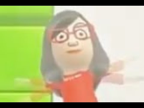 Mii first time playing Wii Fit U!!! [Dance - Locking] - YouTube