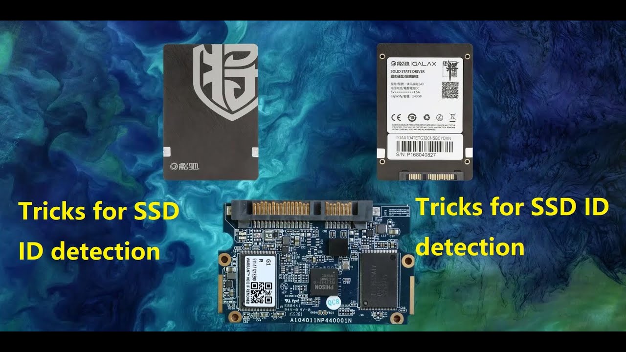 Tricks for SSD ID Detection - YouTube