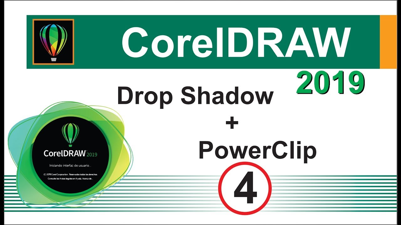 Corel Draw 2019 Solve Drop shadow with PowerClip tutorial part 4 by ...