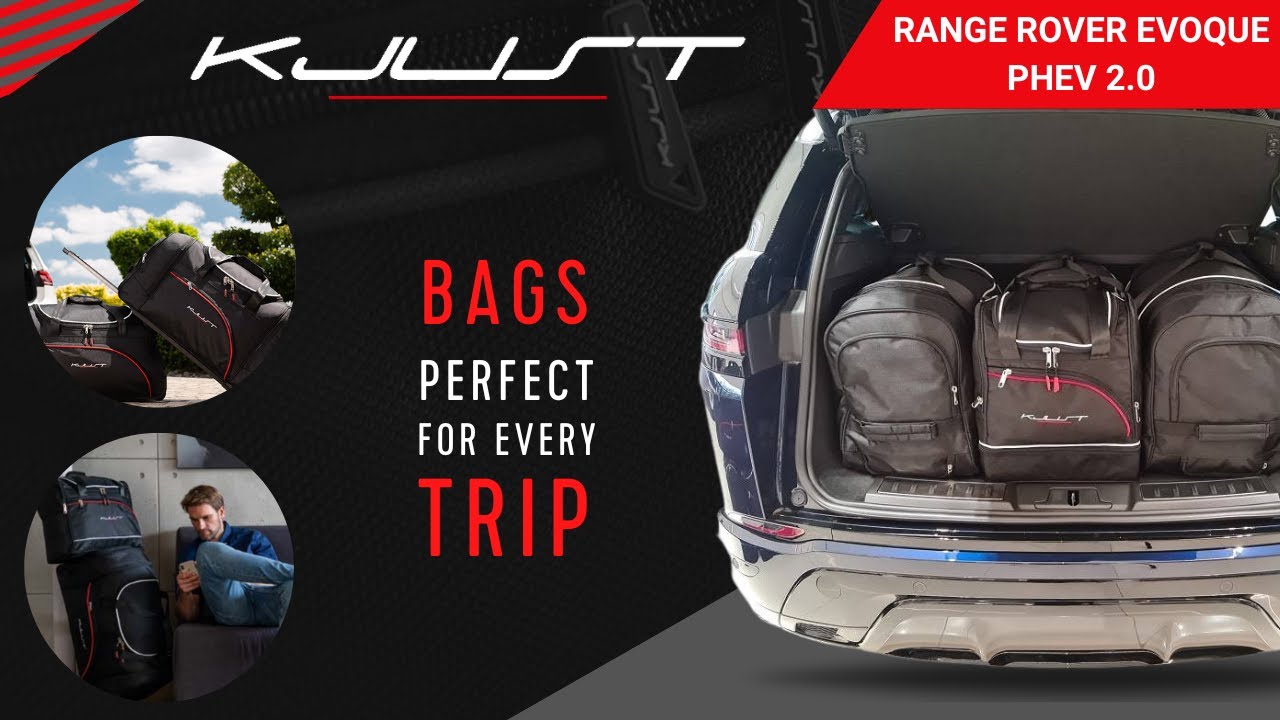 KJUST DEDICATED CAR BAGS SET FOR RANGE ROVER EVOQUE PHEV 2.0🚗ID ...