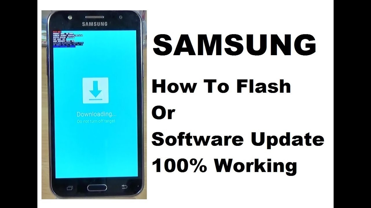 Samsung Galaxy J7 SM-J700F Firmware Update (Fix ROM) - YouTube