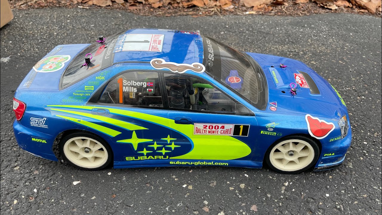 Tamiya TGS-R Subaru Nitro Rc Car my favorite Rc car !!!🚗 #subscribe # ...