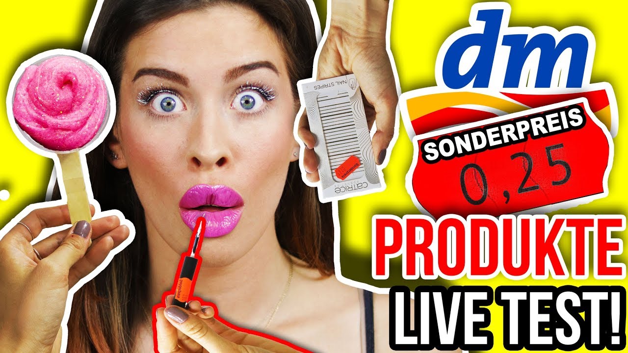 10 NEUE DM SALE BEAUTY PRODUKTE im LIVE TEST! 😲 Funktioniert das ...