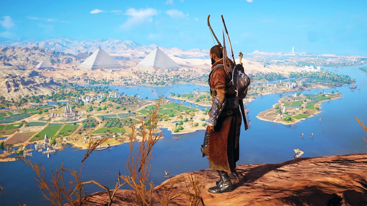 AC Origins - Most Amazing view of the Nile River! - Ultra Graphics ...
