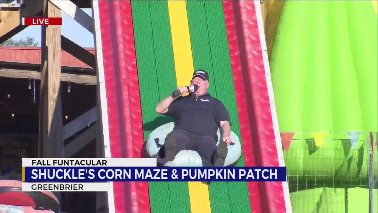 Davis Nolan's Fall Funtacular: Shuckle's Corn Maze and Pumpkin Patch ...