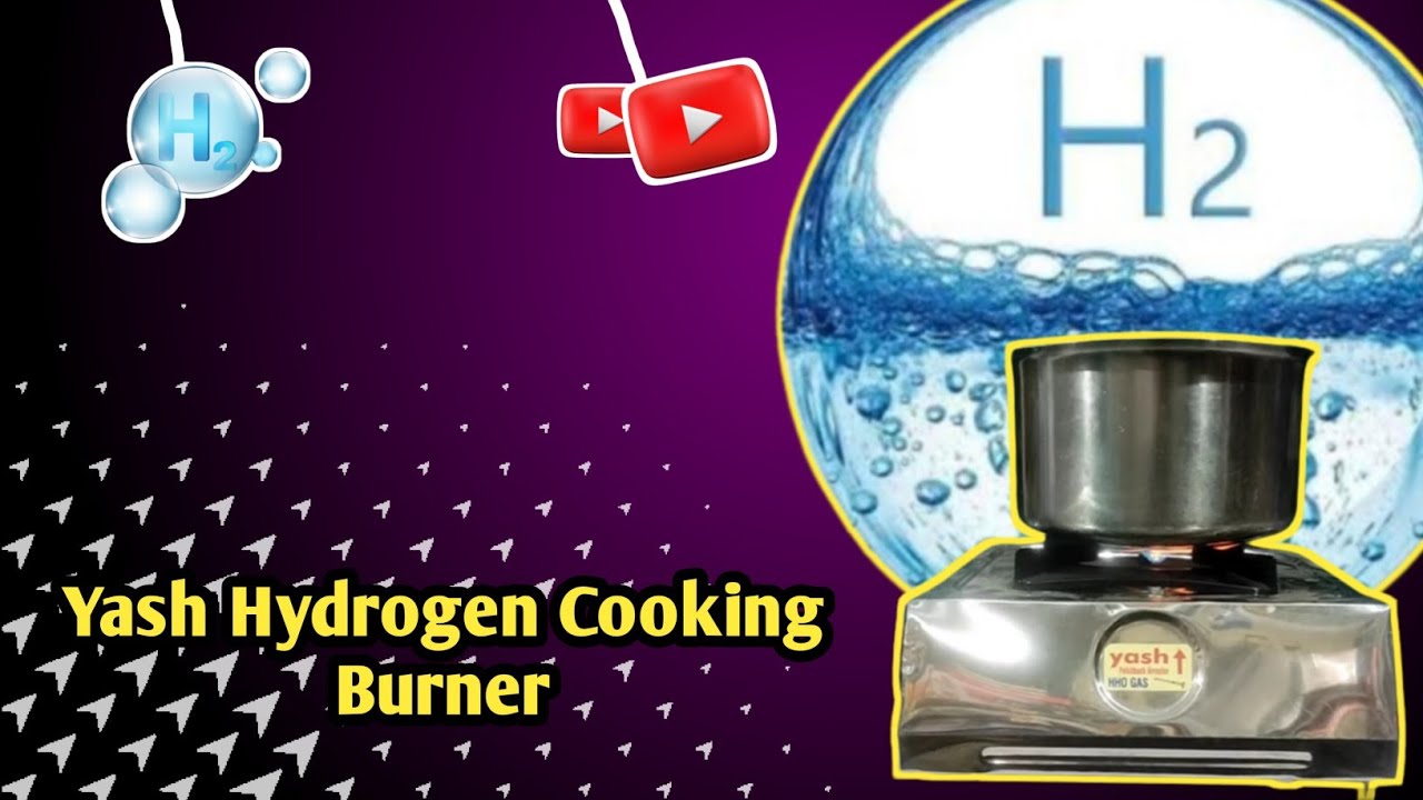 Hydrogen Cooking Burner l hydrogen cooking stove l - YouTube