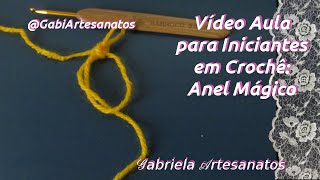 Dica Círculo mágico por JNY Crochê | Cantinho do Video