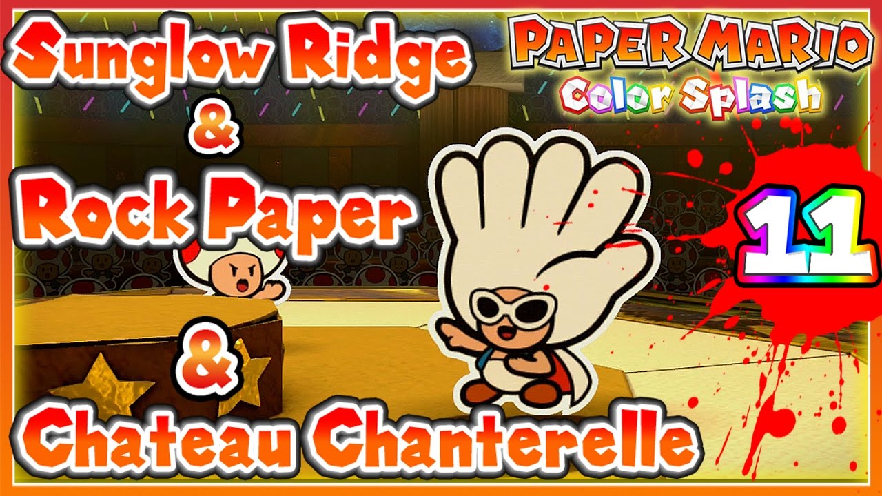 ABM: Paper Mario Color Splash *SunglowRidge & RockPaper ...