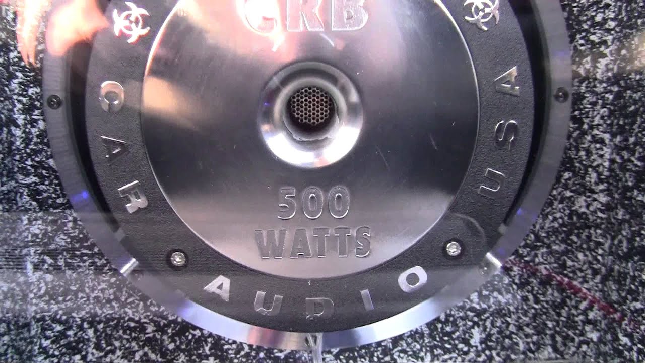 Crunch CRB 500 im Ford Sierra - YouTube