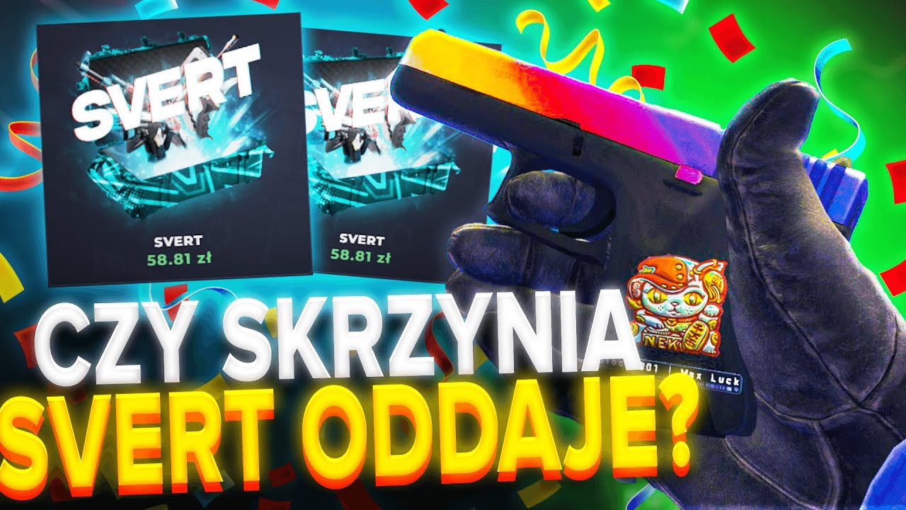 CZY SKRZYNKA SVERT DALEJ ODDAJE NA G4SKINS?! {CSGO OPENING} - YouTube