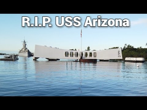 USS Arizona at Pearl Harbor, Oahu Hawaii - YouTube