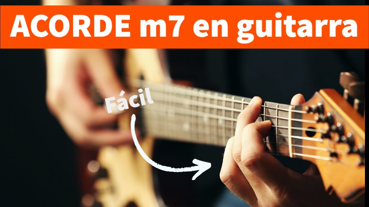 Acorde m7 en la guitarra | Curso de introducción a la guitarra Jazz ...