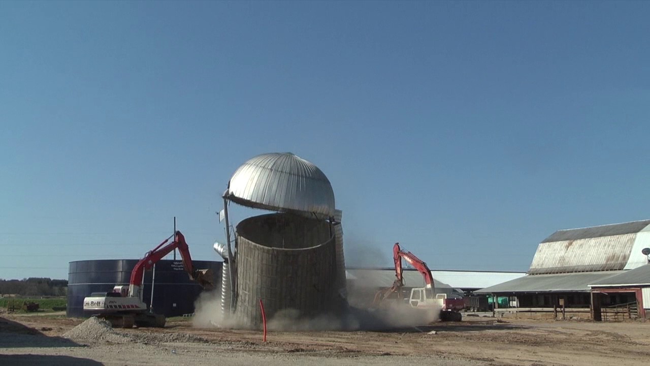 Destroying a Silo - YouTube