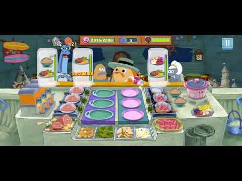 SpongeBob - Krusty Cook Off (햄천국 Level 161~170)