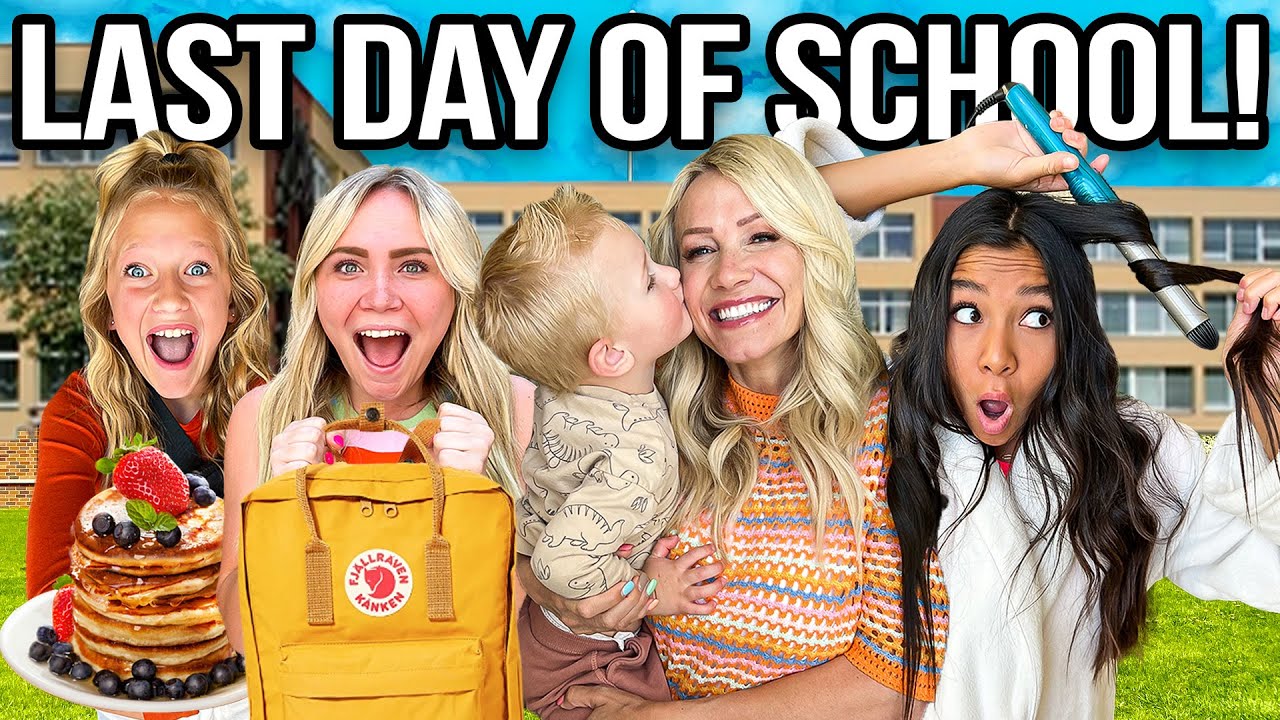 LAST DAY of SCHOOL MORNiNG ROUTiNE!! - YouTube