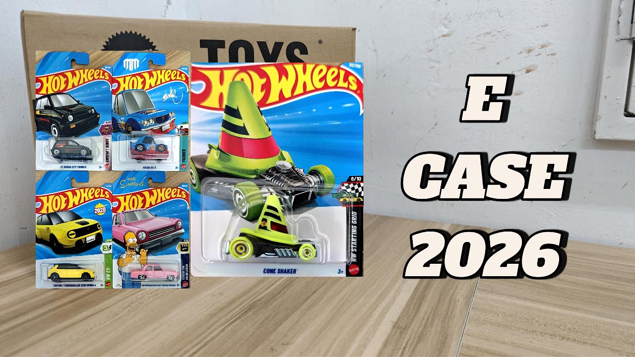 E Case Hot Wheels