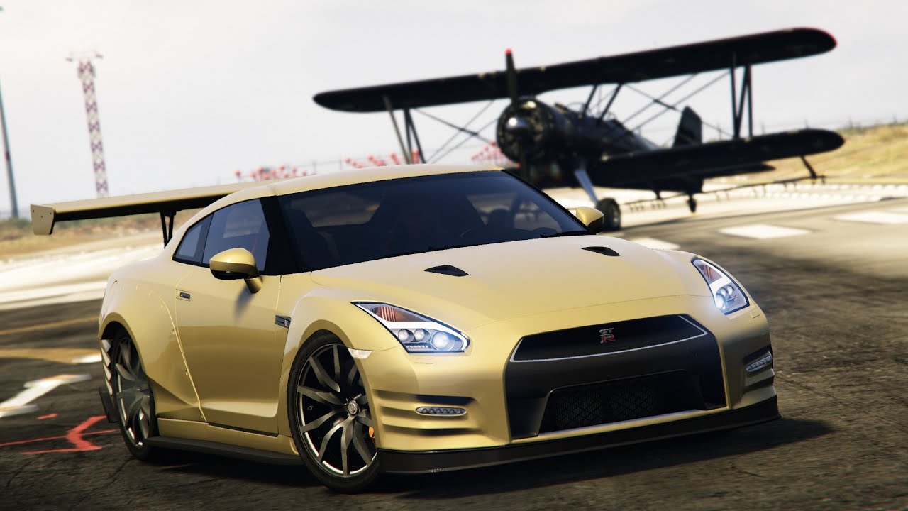 GTA 5 NISSAN GTR MOD SHOWCASE! - YouTube