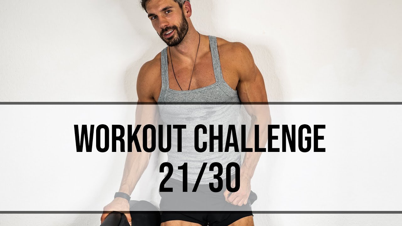 Workout Challenge 30 Workouts / 10 Min am Tag - Workout 21/30 - YouTube