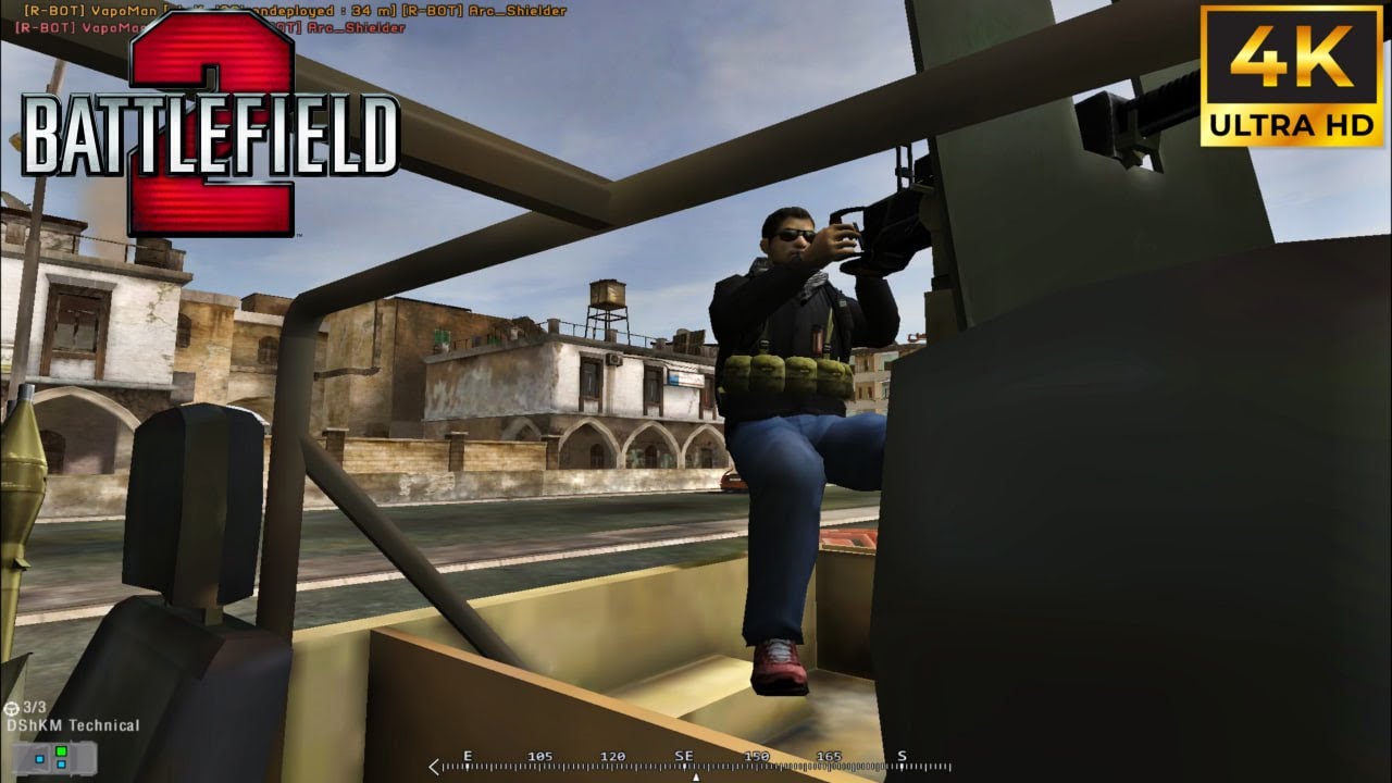 Battlefield 2 Project Reality Mod 50 vs 50 4k gameplay - YouTube