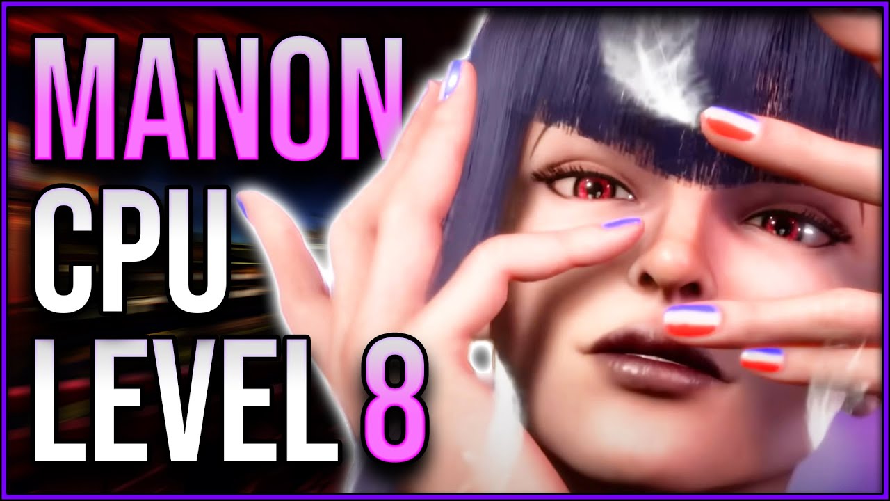 Command Grab Queen Manon At Level 8 CPU - Street Fighter 6 - YouTube