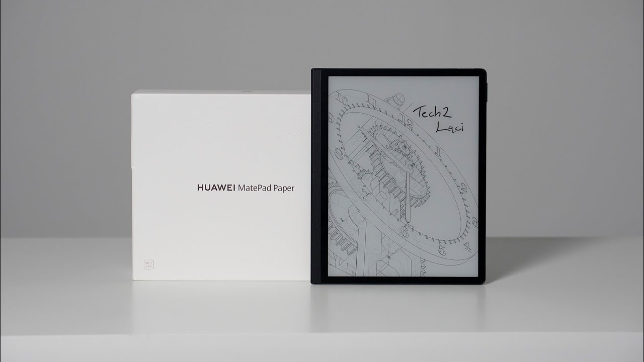 📖 vagy📱? | Huawei MatePad Paper teszt - YouTube