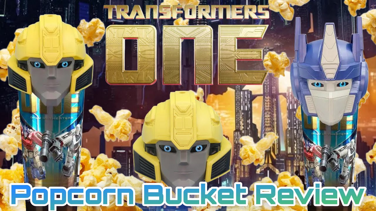 Transformers One Popcorn Bucket Review - YouTube