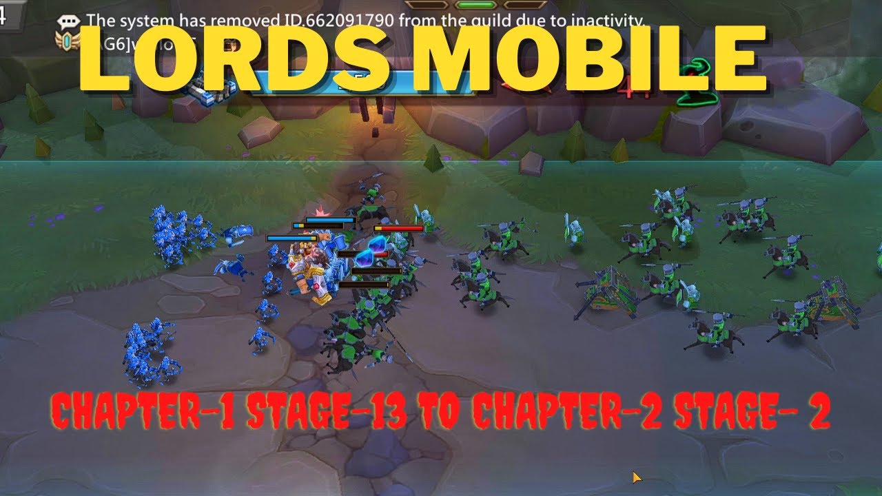 Lord Mobile Gameplay l Chapter-1 Stage-13 to Chapter-2 Stage- 2 # ...