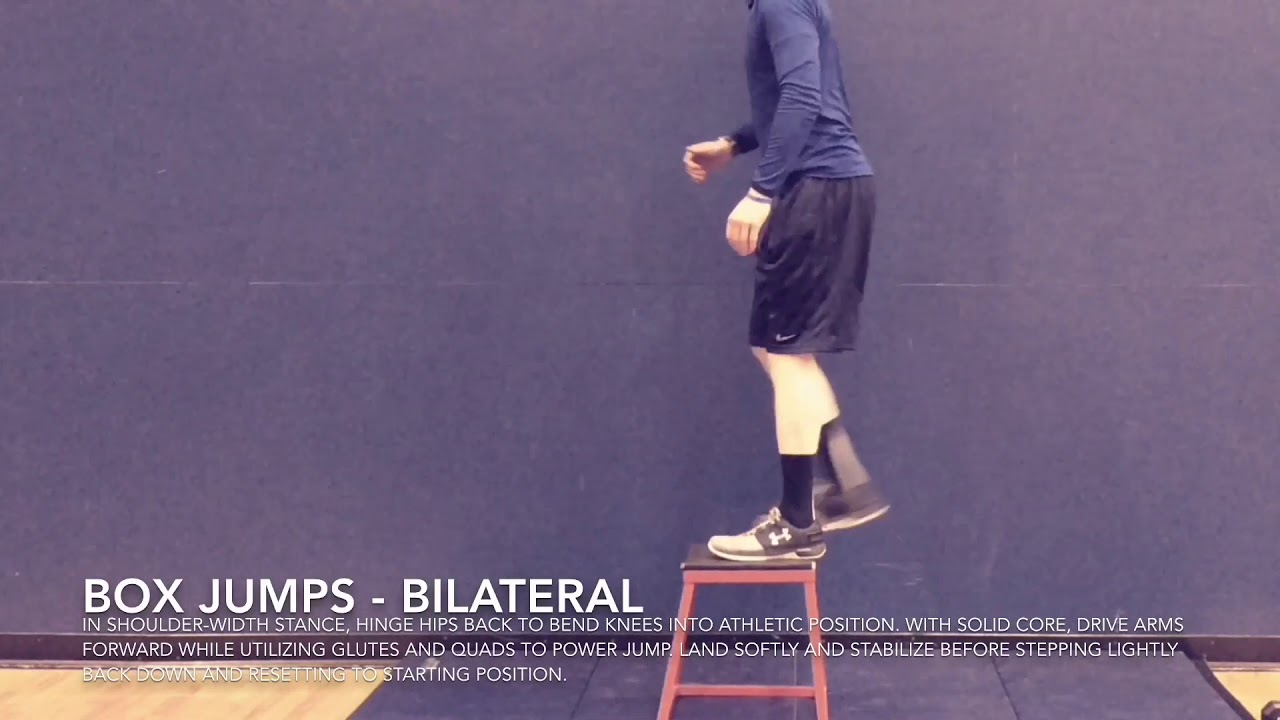 Box Jumps - Bilateral - YouTube