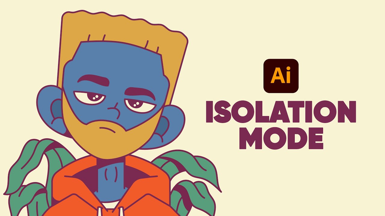 Utilizing Isolation Mode in Adobe Illustrator - YouTube