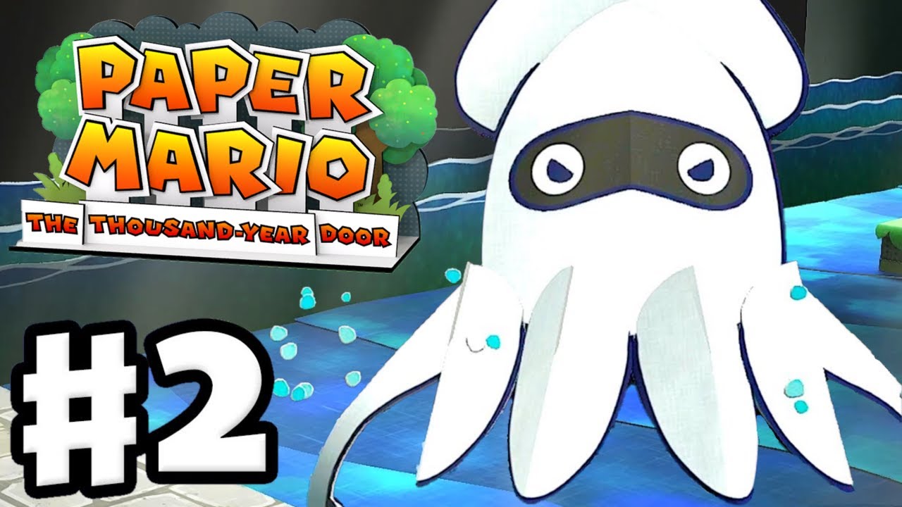 Blooper Boss Fight! / Paper Mario: The Thousand-Year Door / Gameplay ...