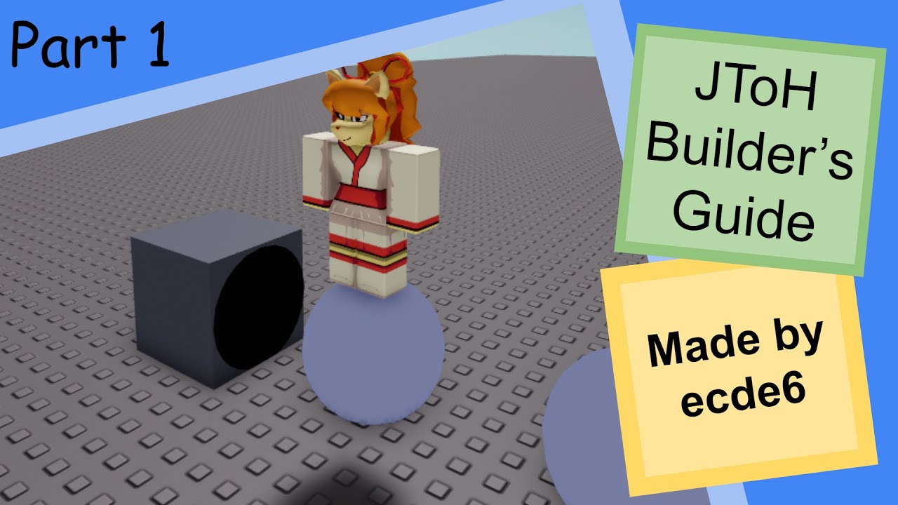 JToH Builder's Guide - Part 1 - Collidable Turrets (v5.5) - YouTube