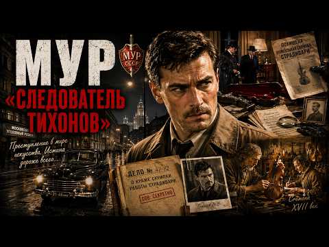МУР📖 Аудиокнига полная : СЛЕДОВАТЕЛЬ ТИХОНОВ /  Военные Истории / Реальные События👍