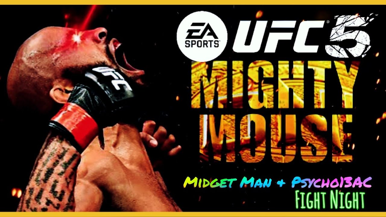 UFC 5: Mike Tyson.. (Midget Man & Psycho13AC) 7/17/24 Fight Night - YouTube