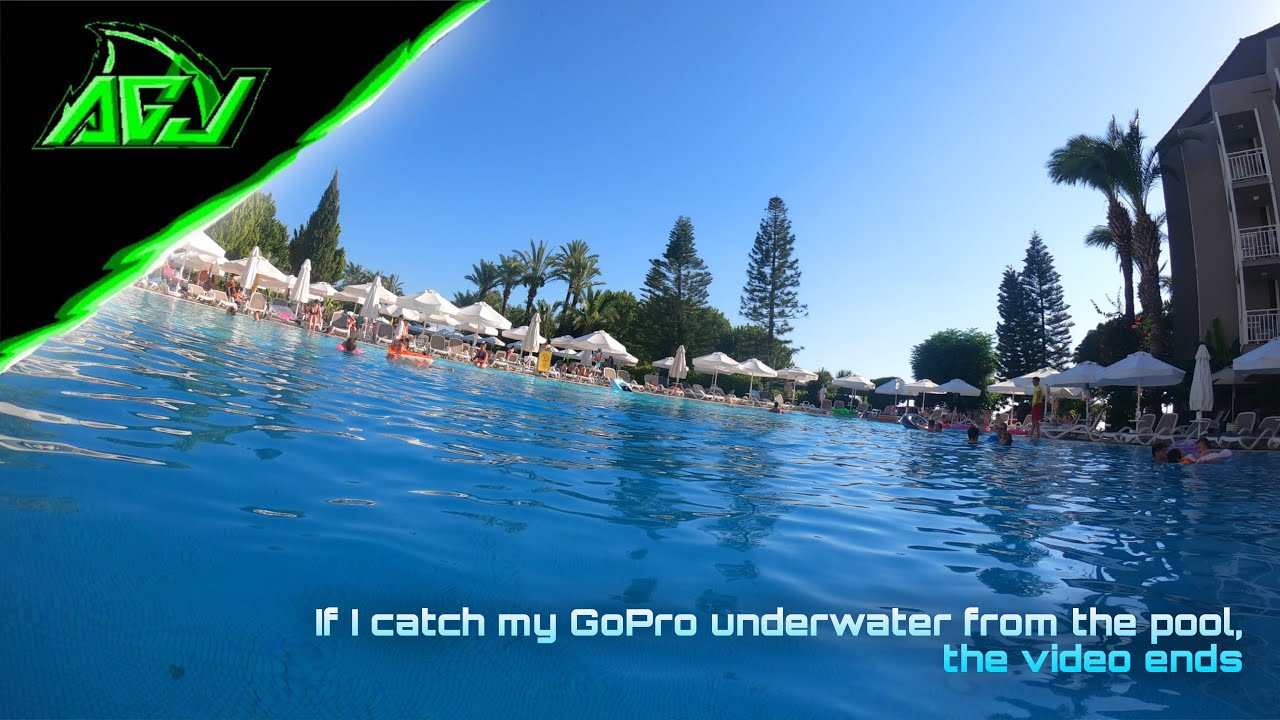 If I Catch My GoPro Underwater From The Pool, The Video Ends - YouTube