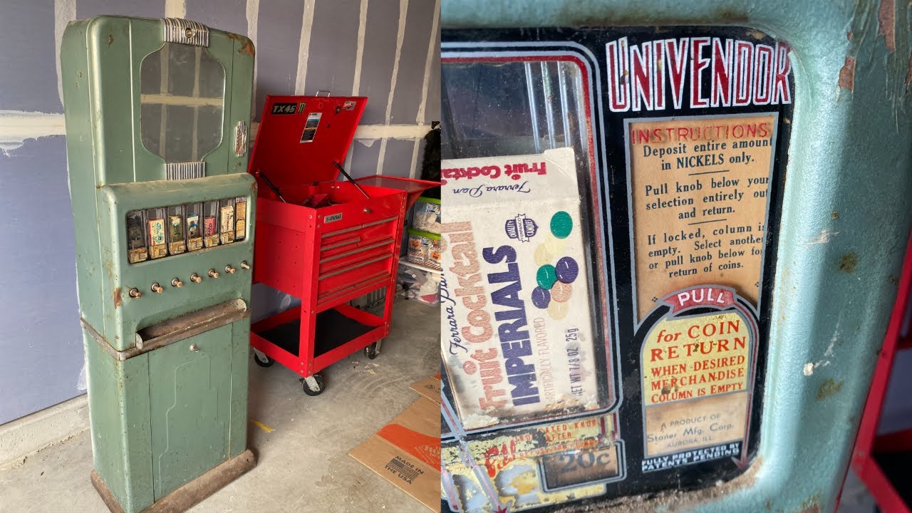 Vintage Candy Restoration part 1 - YouTube