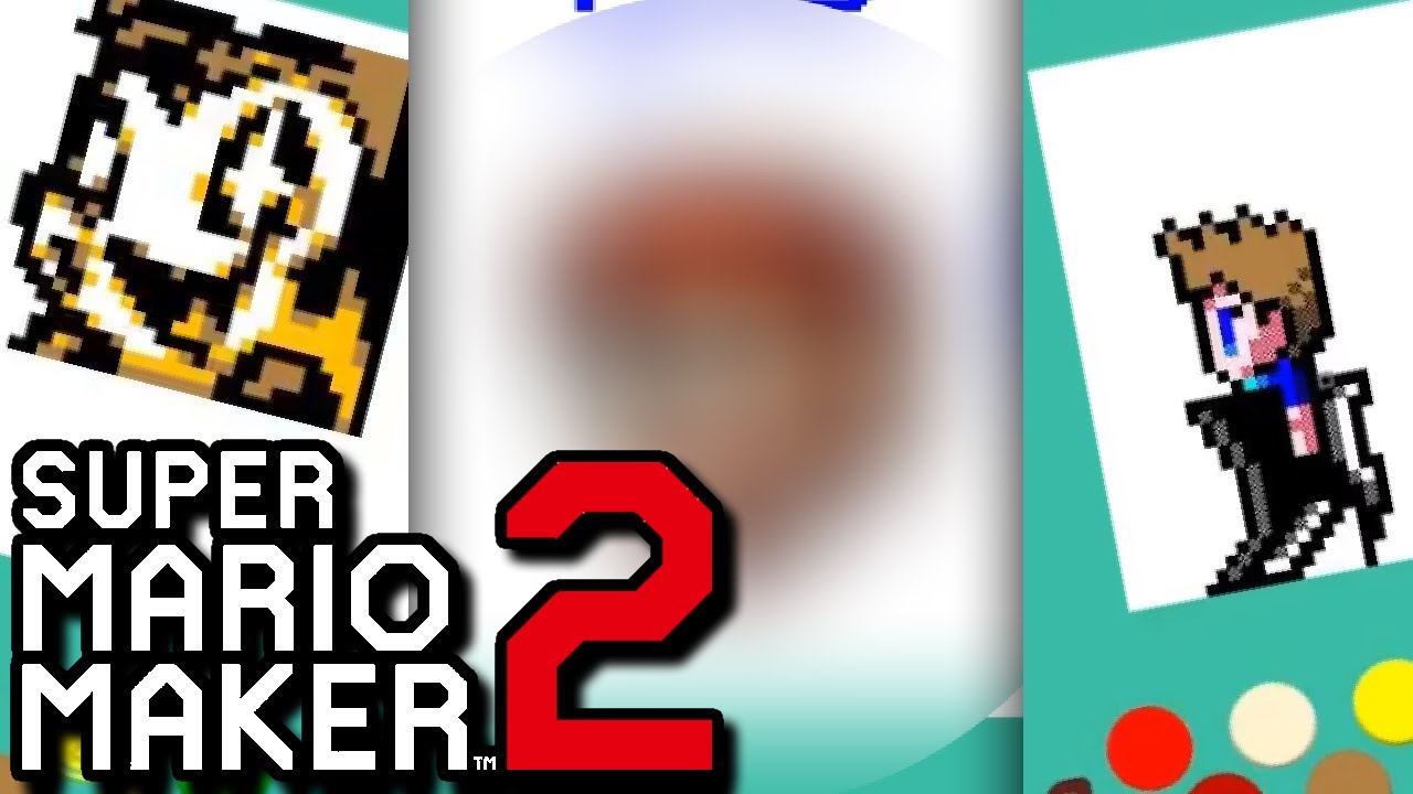 Pixel Art in Super Mario Maker 2 - YouTube