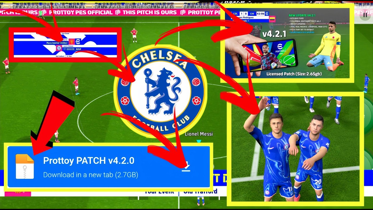 eFootball 2025 PATCH v4.2.1 Mobile Full Licensed | Update eFootball ...
