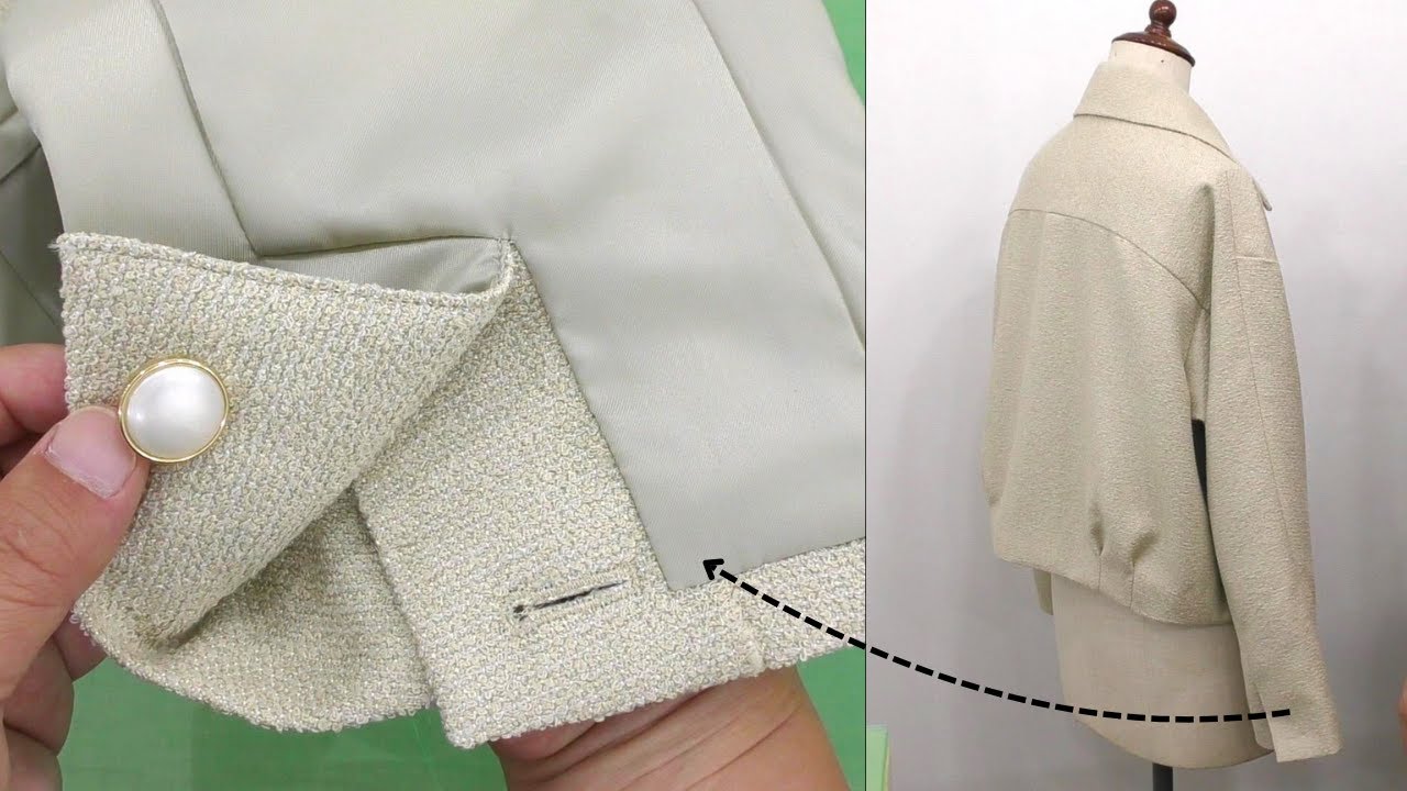 Sewing Tips for Beginners | How to Sew a Sleeve Vent - YouTube