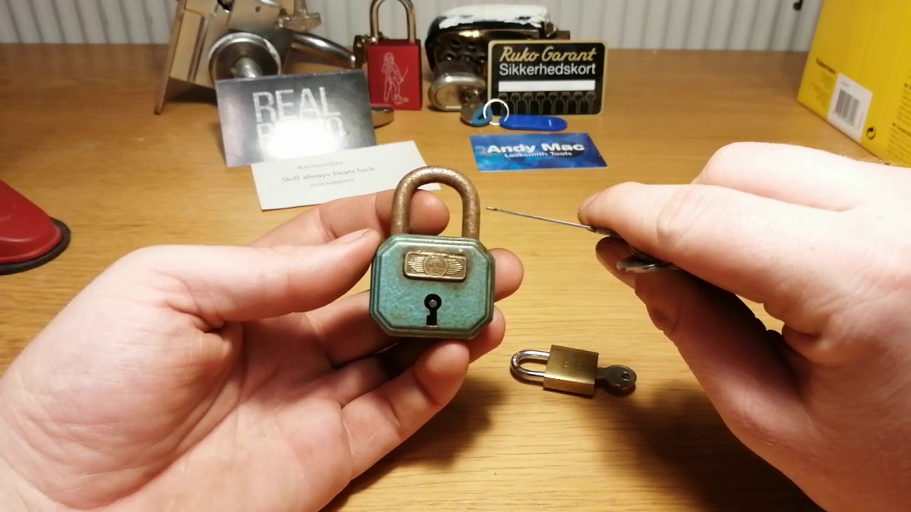 (864) #stocklocksunday burg lock and millarco lock - YouTube