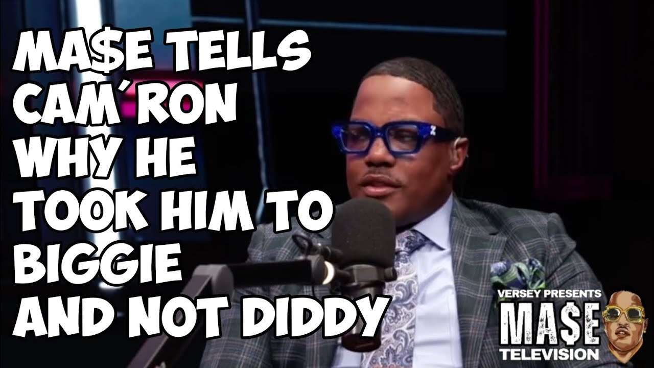 Mase tells Cam'ron why he took him to Biggie instead of Diddy - YouTube