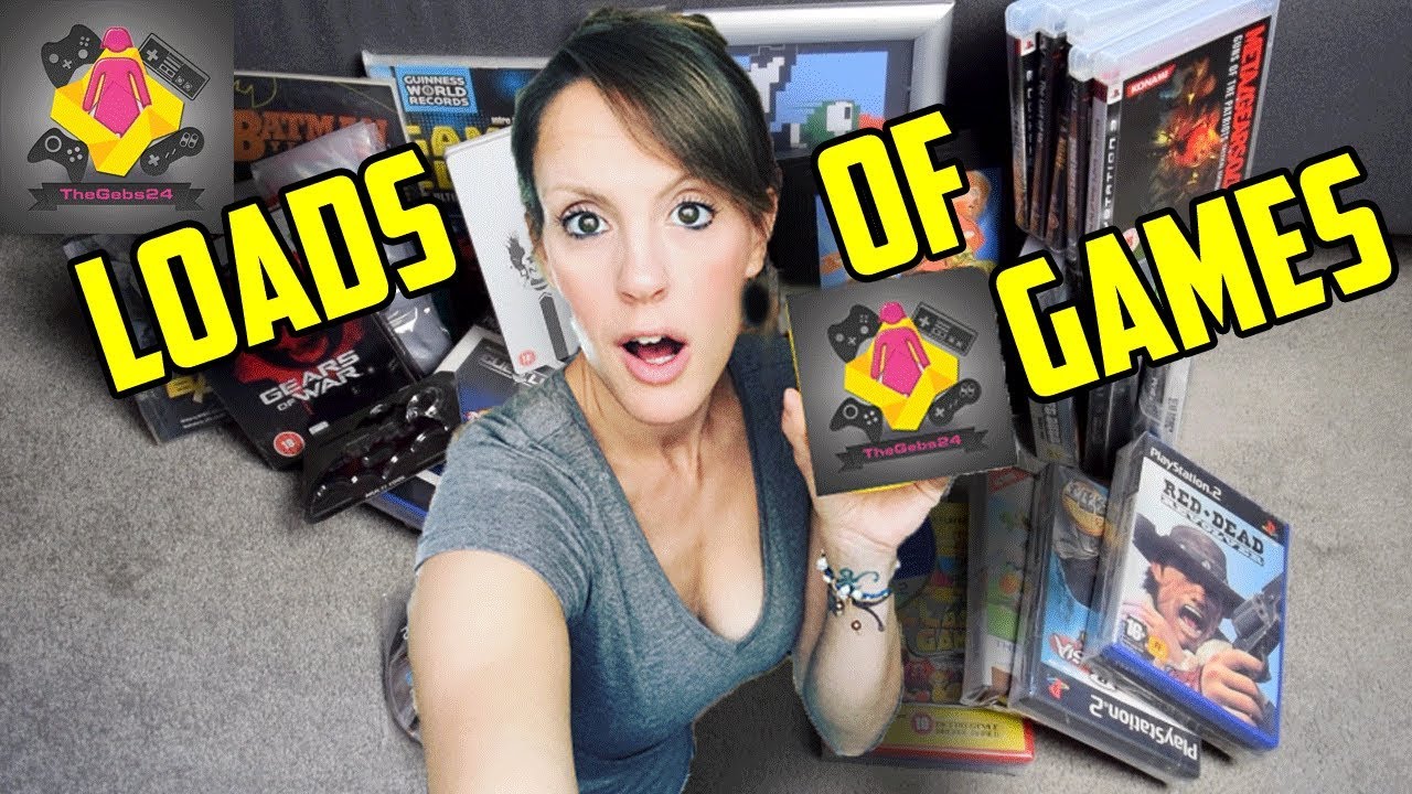 AWESOME GAME PACKAGE from a fan! | TheGebs24 - YouTube