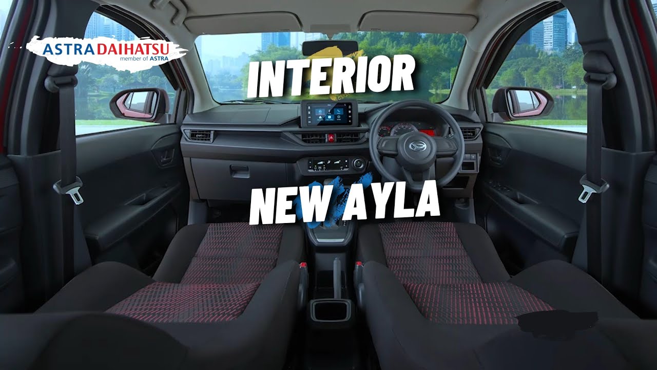 Interior New Ayla 2023 #aylabaru #daihatsu #newayla #mobilbaru - YouTube