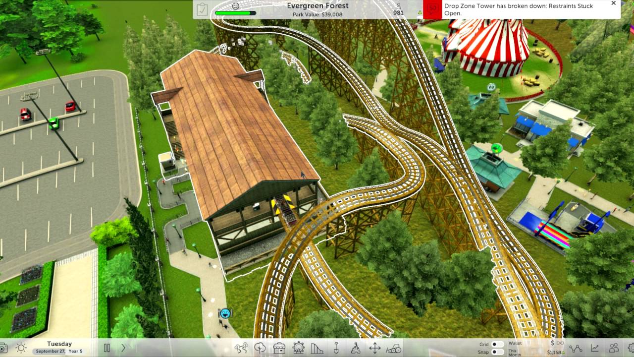Roller Coaster Tycoon World (Early Access ) - My First Finished Park ...