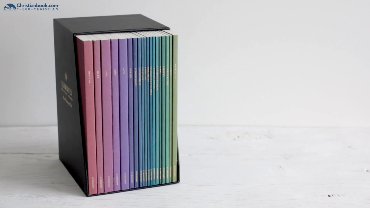 ESV Illuminated Scripture Journal: 19-Volume New Testament Boxed Set ...