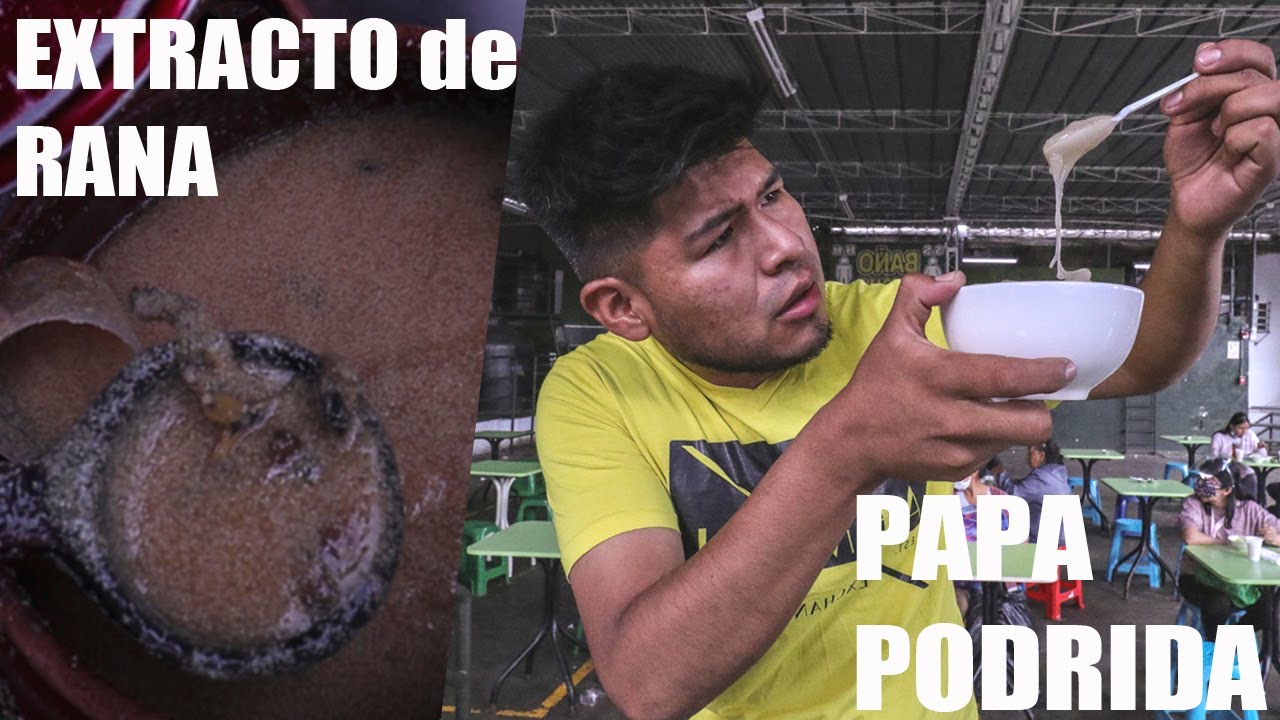 Probando COMIDA RARA y ASQUEROSA en Perú - YouTube