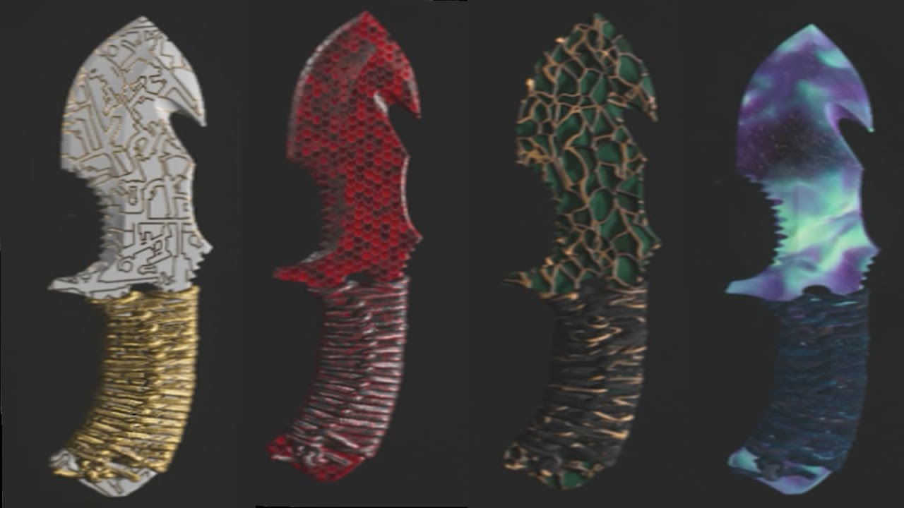 MW3 Zombies Mastery Gutter Knife Borealis Calling Card Emblem - YouTube