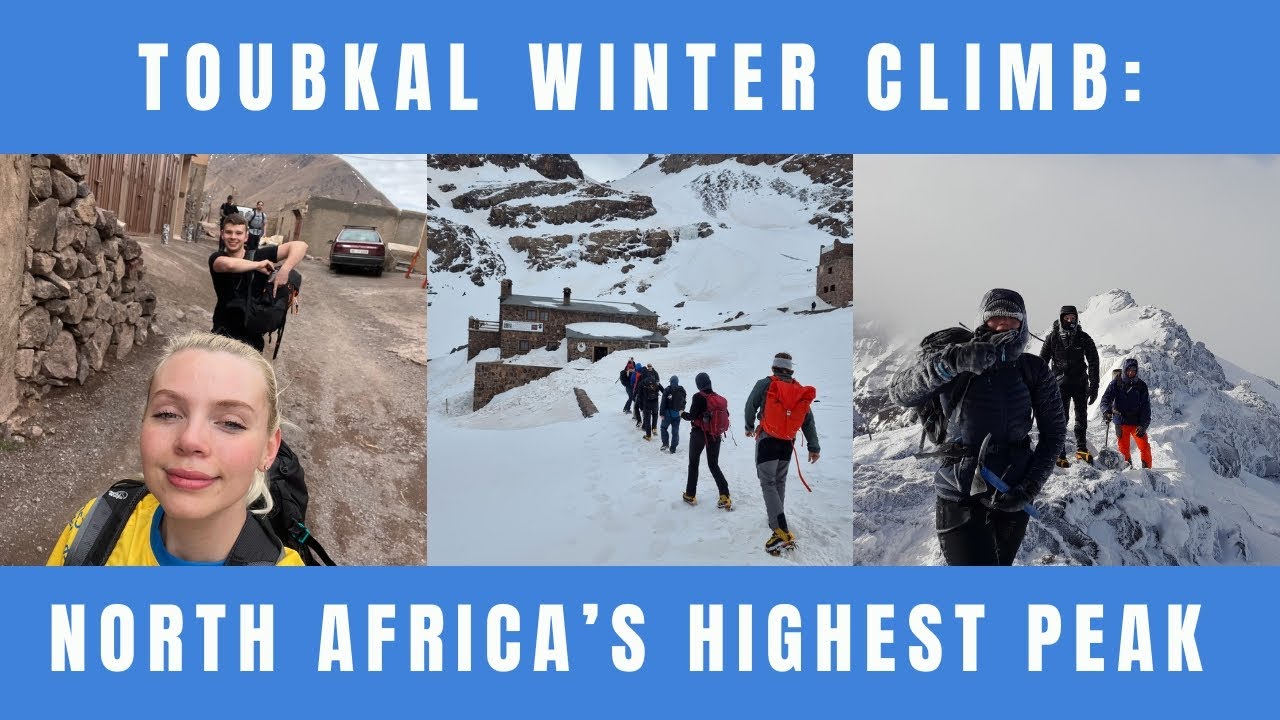 Toubkal winter climb in -20 degrees! - YouTube